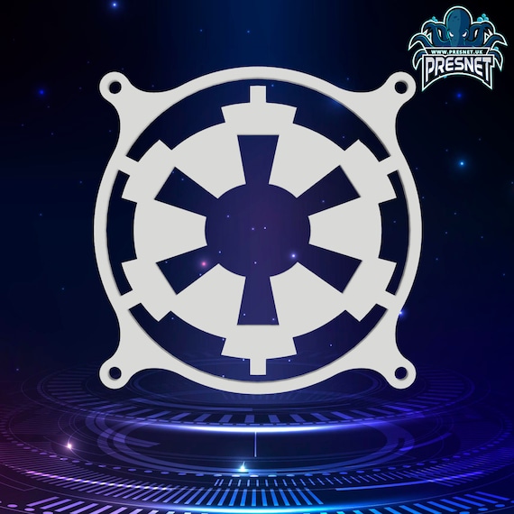 Imperial Logo | Gaming Computer Fan Shroud / Grill / Cover | Custom 3D ...