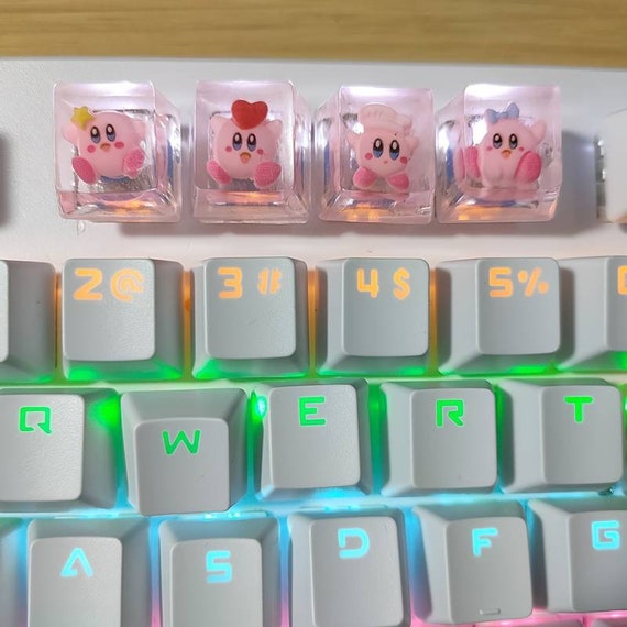 Kirby Artisan Keycap for Cherry MX Keycap Mechanical Gaming Keyboards ...
